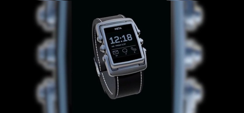 Meta, the smart watch with style from Metawatch - HEXAMOB
