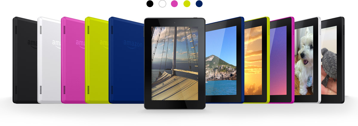 Amazon has announced the new Kindle Fire family - HEXAMOB